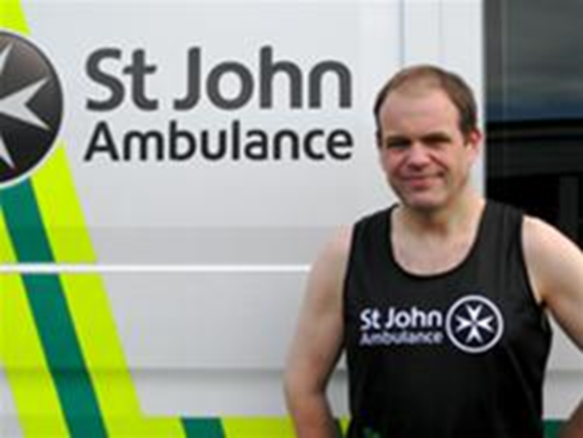 Paul Quarterman is fundraising for St John Ambulance
