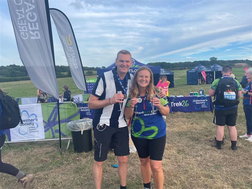 Gavin Haynes is fundraising for Alzheimer's Society