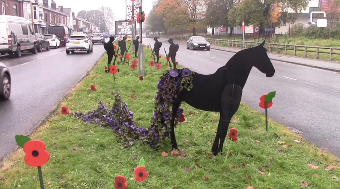 Adele Warren is fundraising for The Royal British Legion