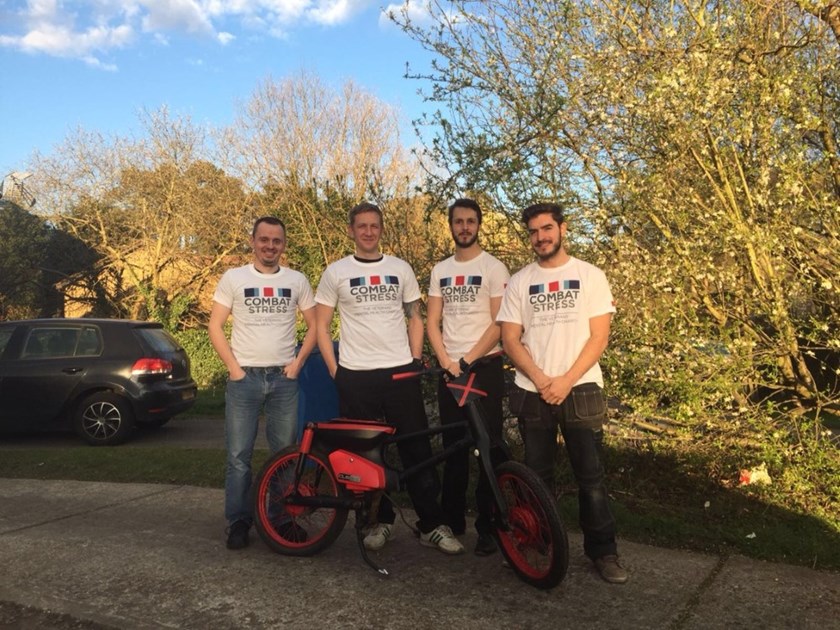 Mark Winder is fundraising for Combat Stress