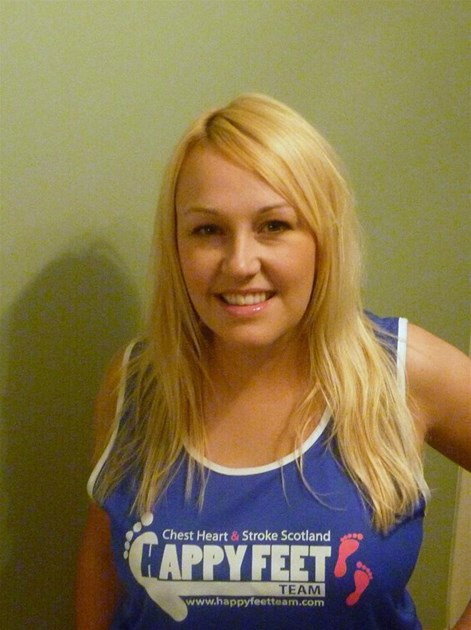 Lynsey Tweedlie is fundraising for Chest Heart & Stroke Scotland