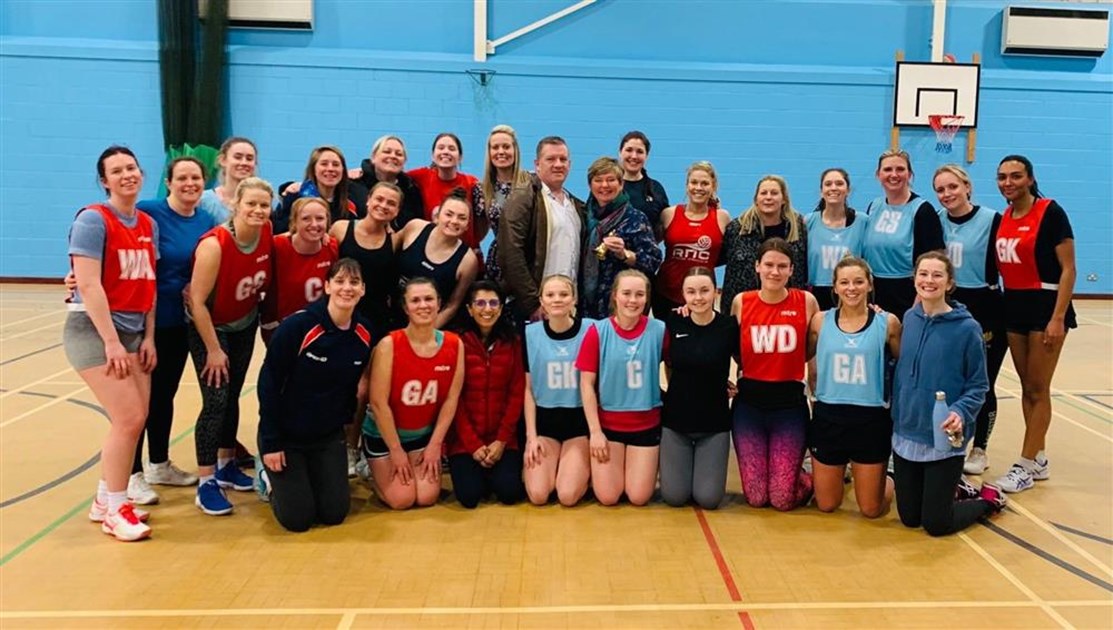 Rothwell Netball Club is fundraising for Maggie's Centres