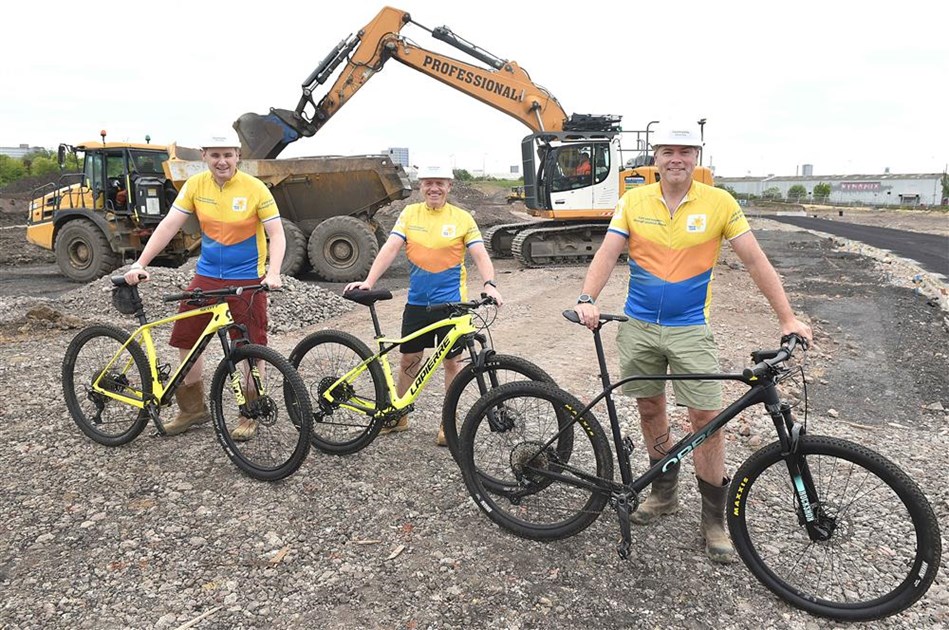 Andrew Rennie, Michael Duffy, and Dave Brown is fundraising for Marie Curie