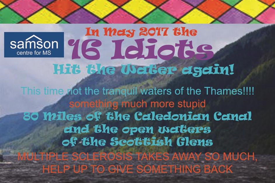 Denice Logan Rose is fundraising for Samson Centre for MS