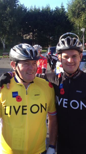 robert liddiard is fundraising for The Royal British Legion