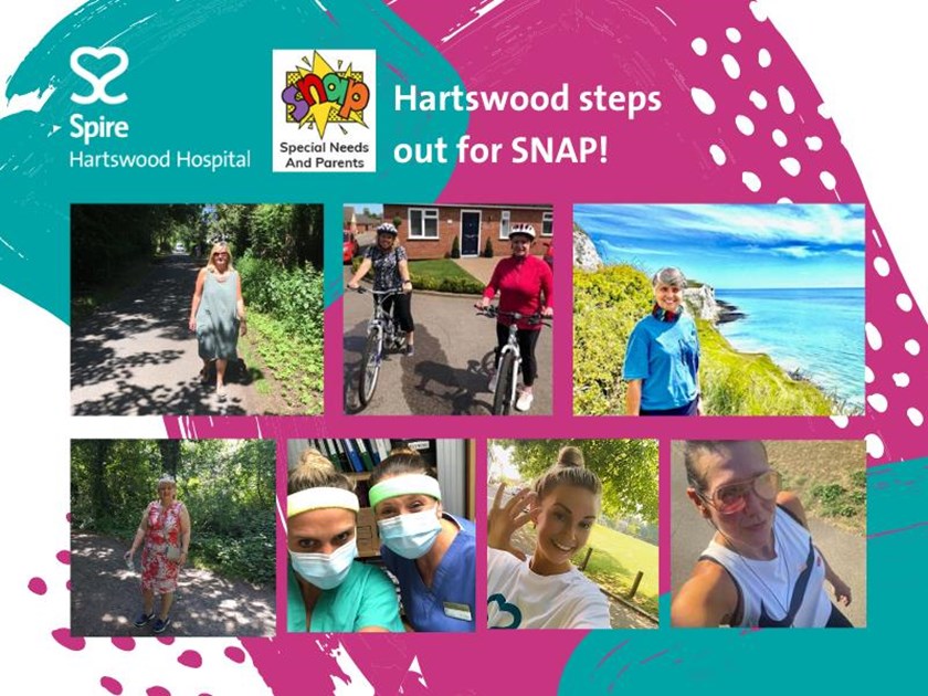 Spire Hartswood Hospital is fundraising for SNAP