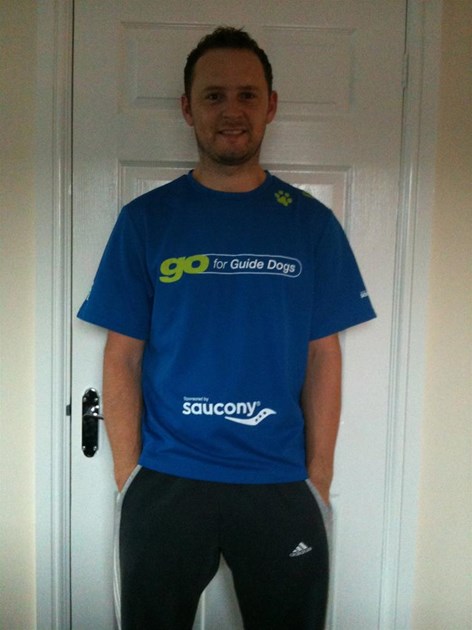 Alan Harry is fundraising for Guide Dogs