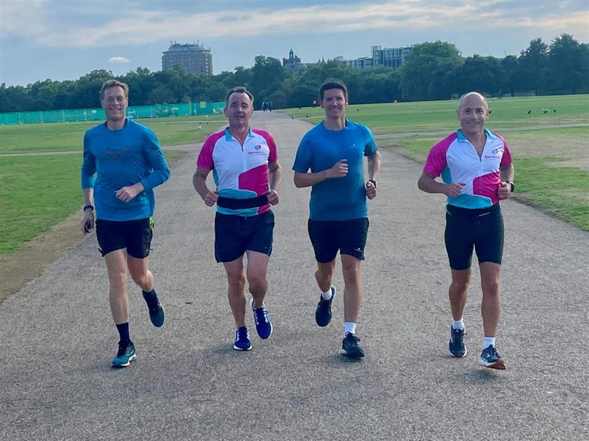 Stuart Edwards is fundraising for Dementia UK