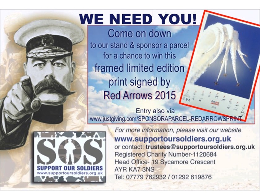 Agnes Hunter is fundraising for Support Our Soldiers
