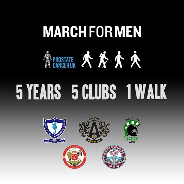 Wor March For Men is fundraising for PROSTATE CANCER UK