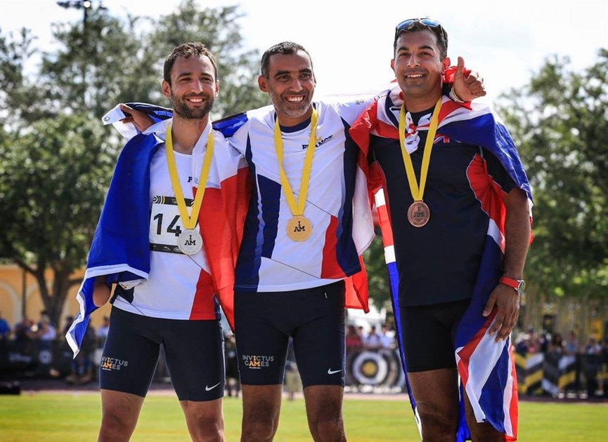 Ibrar Ali is fundraising for Invictus Games Foundation