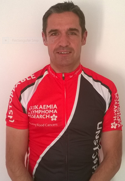 Jon Lawrence is fundraising for Blood Cancer UK