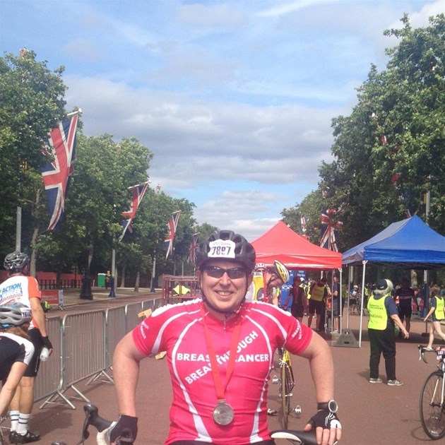 Ben Clements is fundraising for Breast Cancer Now