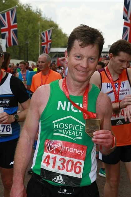 Nick Hinds is fundraising for Hospice in the Weald