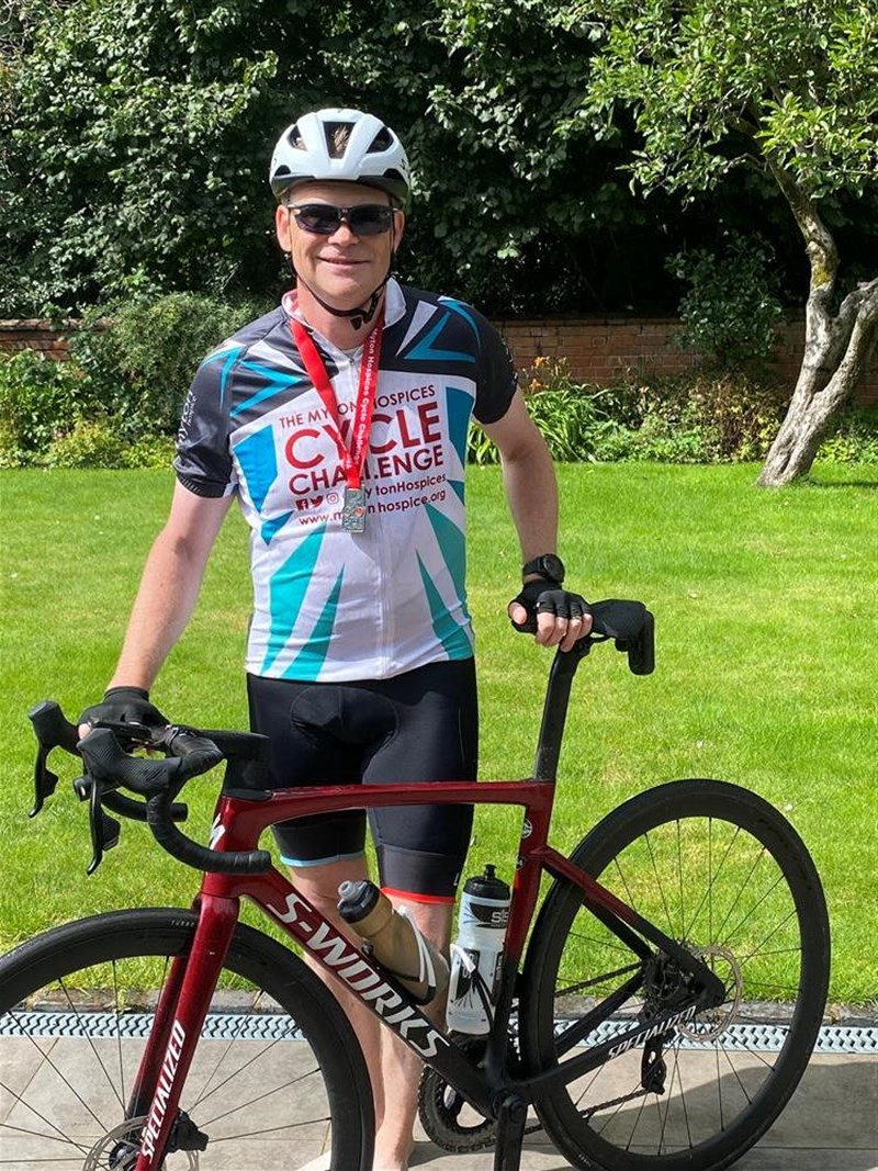 Steve Ray is fundraising for The Myton Hospices
