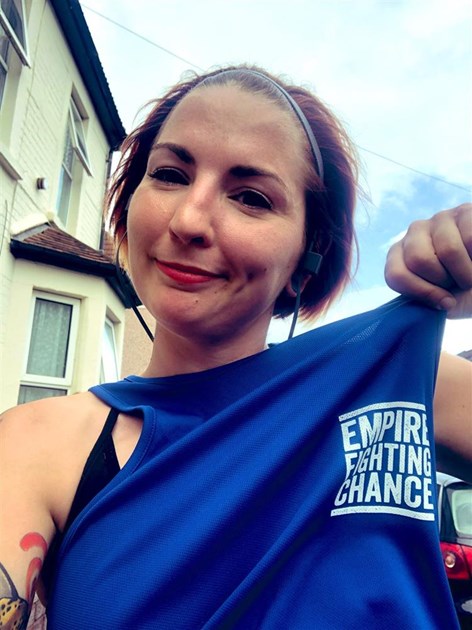 Claire Sharpe is fundraising for Empire Fighting Chance