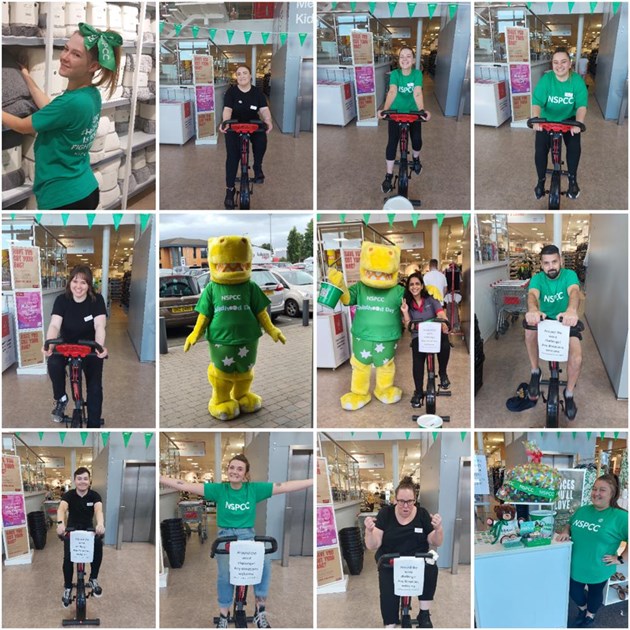 Matalan Boucher road is fundraising for NSPCC