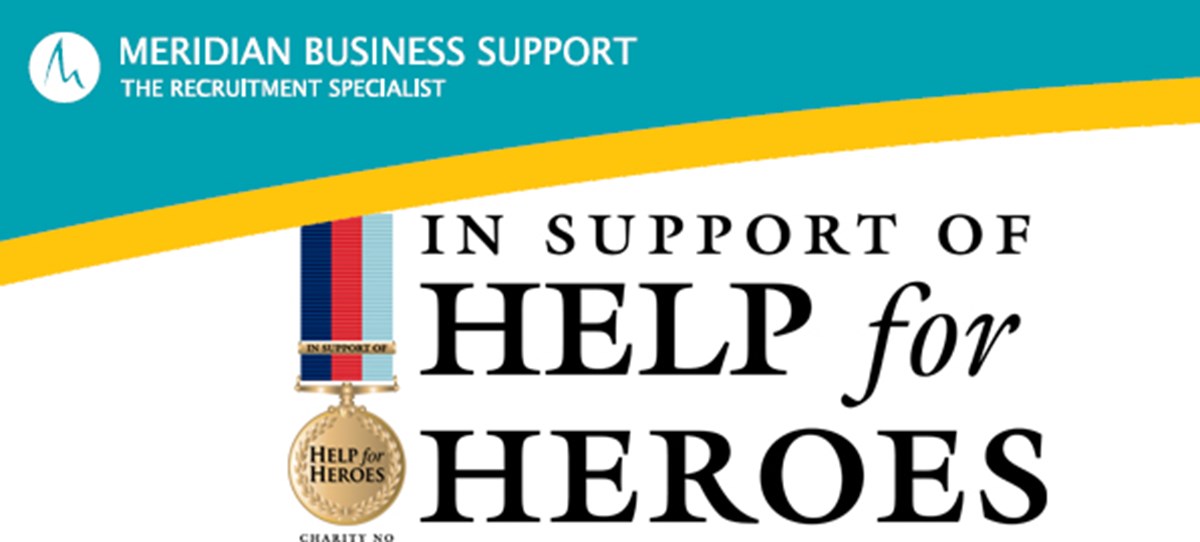 Meridian Business Support is fundraising for Help for Heroes