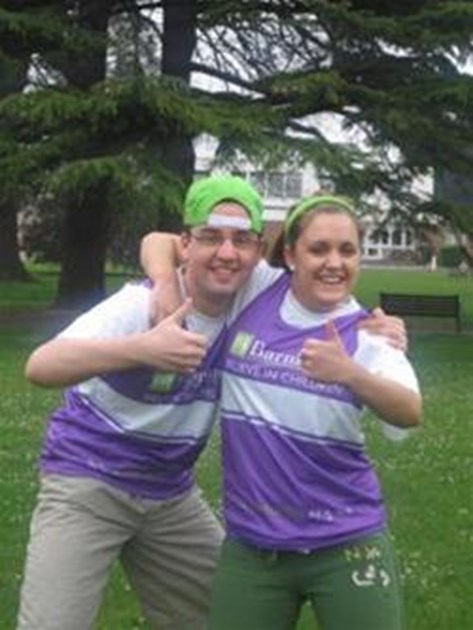 Alan Webster is fundraising for Barnardo's