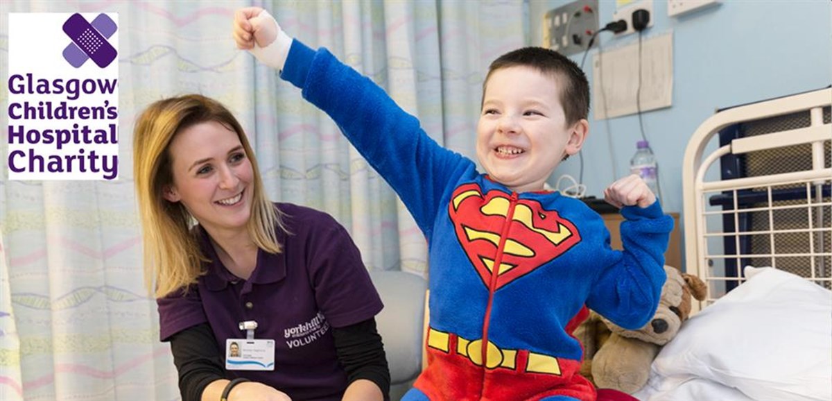 Gil Anderson is fundraising for Glasgow Children’s Hospital Charity