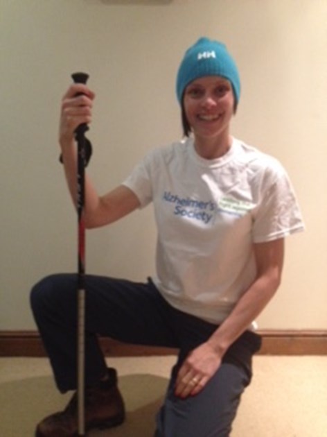 Fiona Gale is fundraising for Alzheimer's Society
