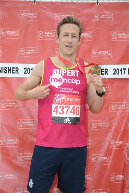 rupert nicholson is fundraising for Mencap