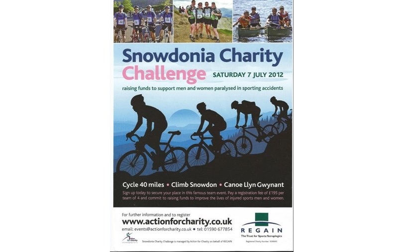 Gill Price is fundraising for Regain - The Trust For Sports Tetraplegics