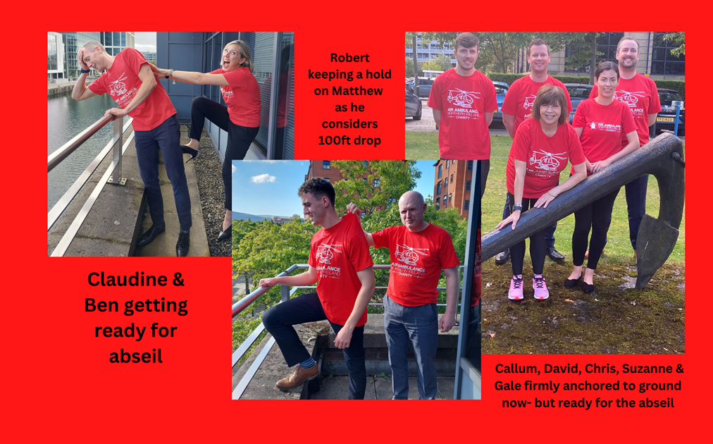 Barnett-Hall Team is fundraising for Air Ambulance Northern Ireland