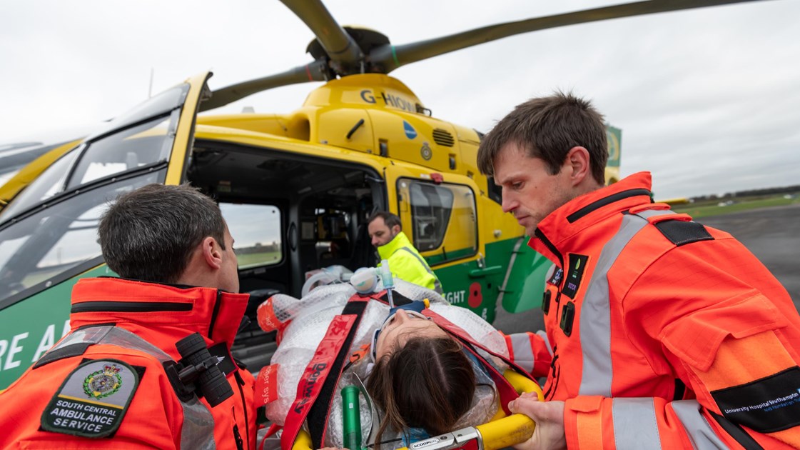 Miss Laura Lucking is fundraising for Hampshire & Isle of Wight Air ...