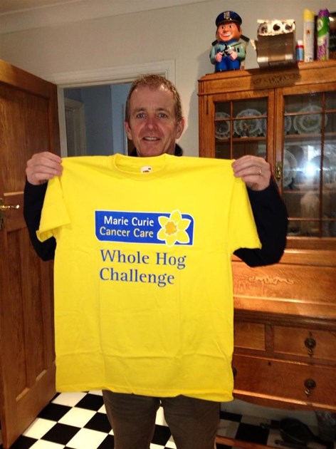 Jeff Gower is fundraising for Marie Curie