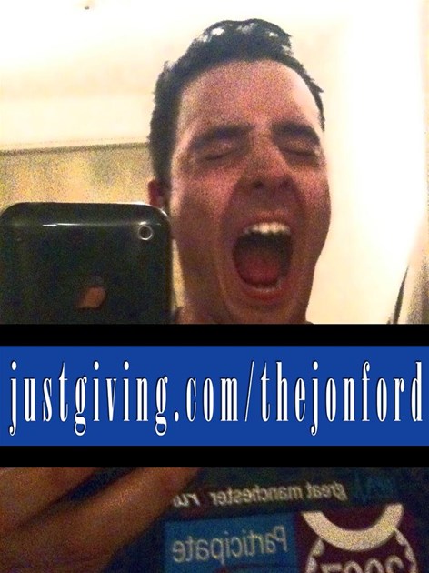 Jon Ford is fundraising for Cancer Research UK