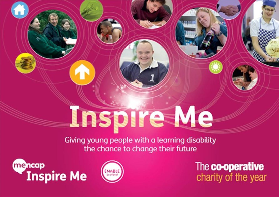 Inspire Me is fundraising for Mencap