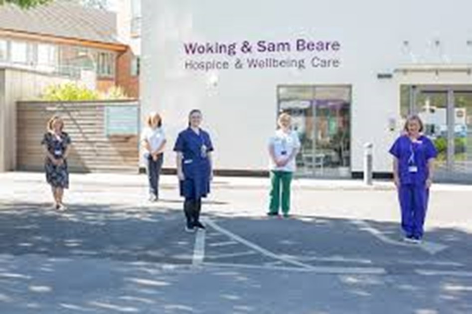 Shamus Doherty is fundraising for Woking Hospice