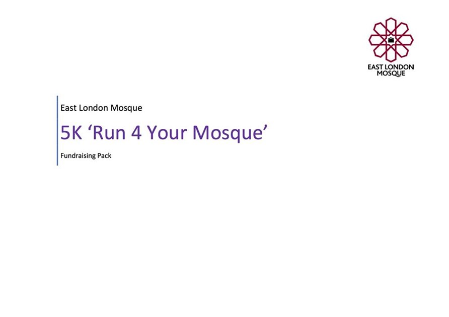 Amir Darr is fundraising for East London Mosque