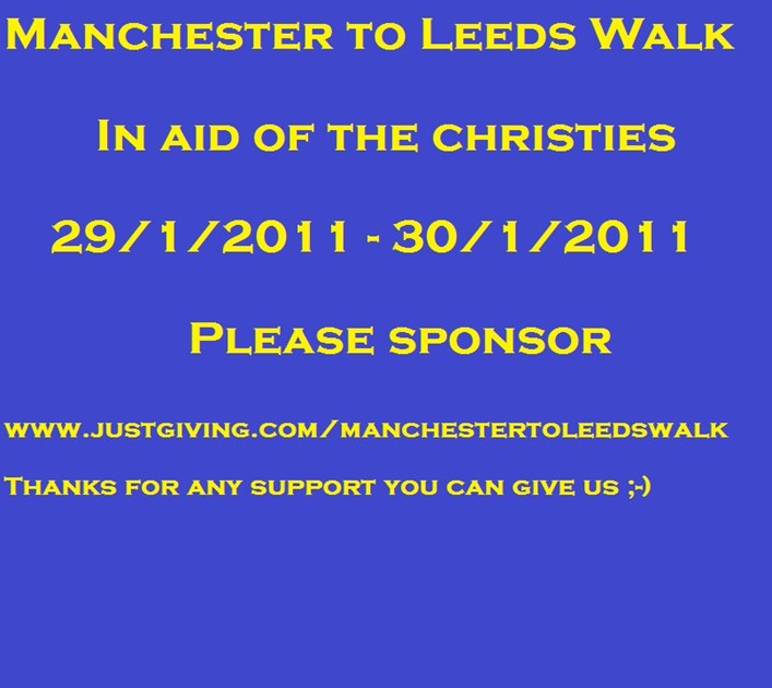 Andrew Tamlyn is fundraising for THE CHRISTIE CHARITY