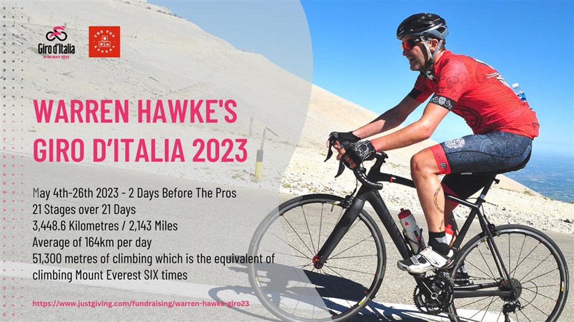 Warren Hawke is fundraising for The Toy Appeal - Give a Child a Christmas