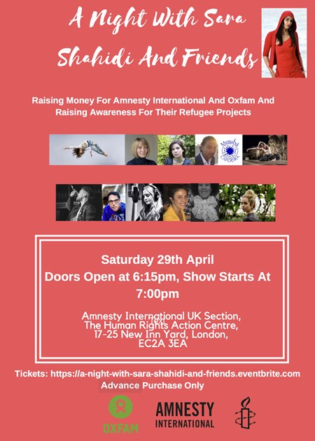 Sara Shahidi is fundraising for Oxfam GB