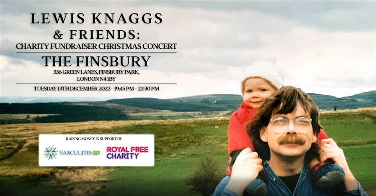 Lewis Knaggs is fundraising for Vasculitis UK
