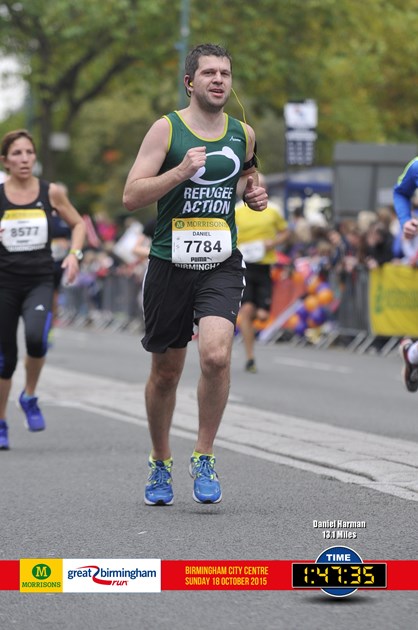 Daniel Harman is fundraising for Refugee Action