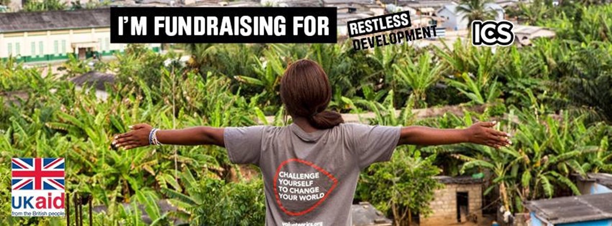 Elizabeth Burrows is fundraising for Restless Development