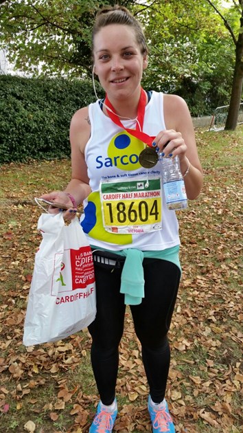 Victoria Hillier is fundraising for Sarcoma UK