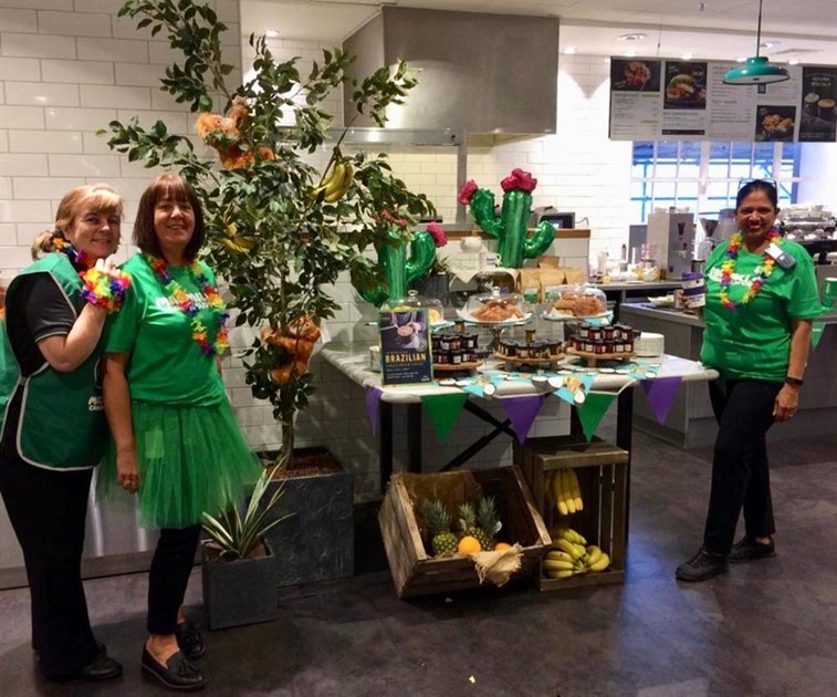 M&S Kensington is fundraising for Macmillan Cancer Support