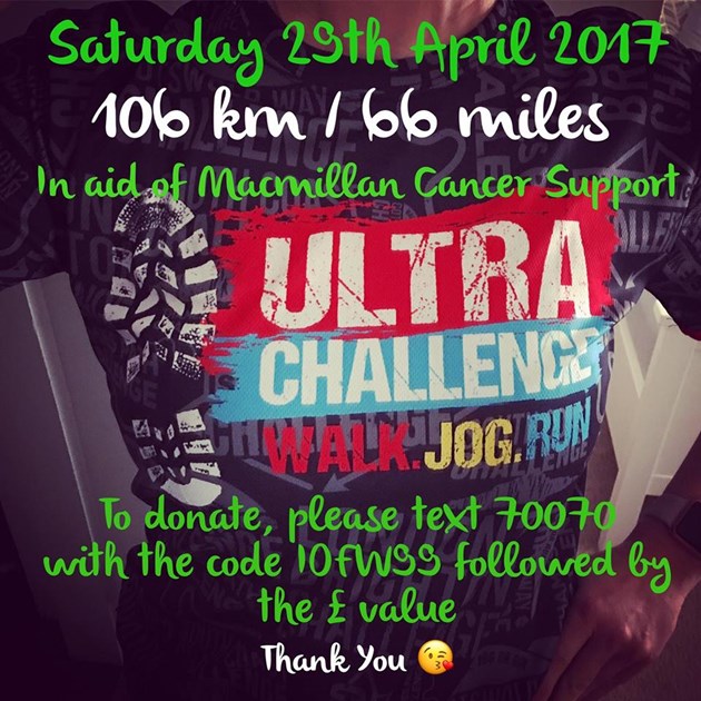 Simon Pettitt is fundraising for Macmillan Cancer Support