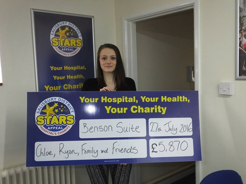 Samantha Haynes is fundraising for Salisbury District Hospital Stars Appeal