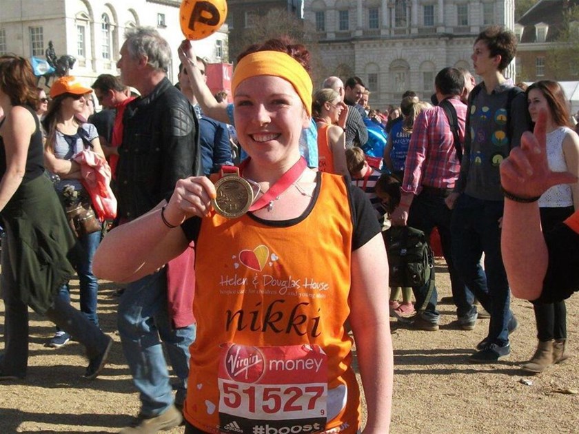 Nikki Claringbold is fundraising for Helen & Douglas House