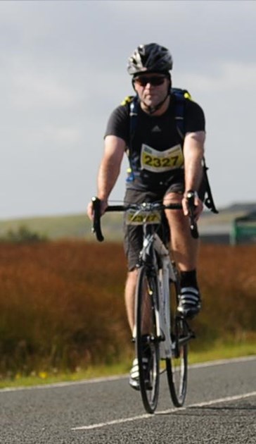 Geoff Clark is fundraising for Maggie's Centres