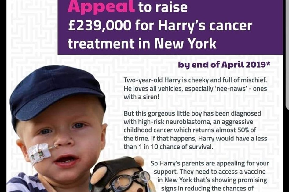 Phil & Sam Lodge is fundraising for Solving Kids’ Cancer UK