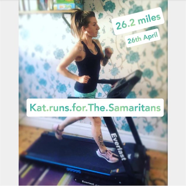 Katrina Fry is fundraising for Samaritans