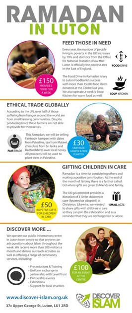 Team Luton is fundraising for Discover Islam Luton