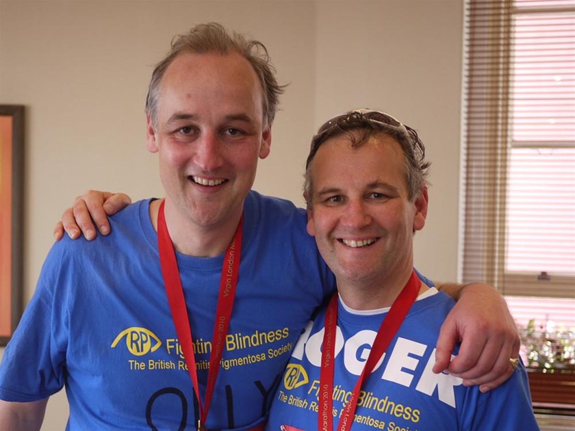 Oliver Backhouse is fundraising for Retina UK